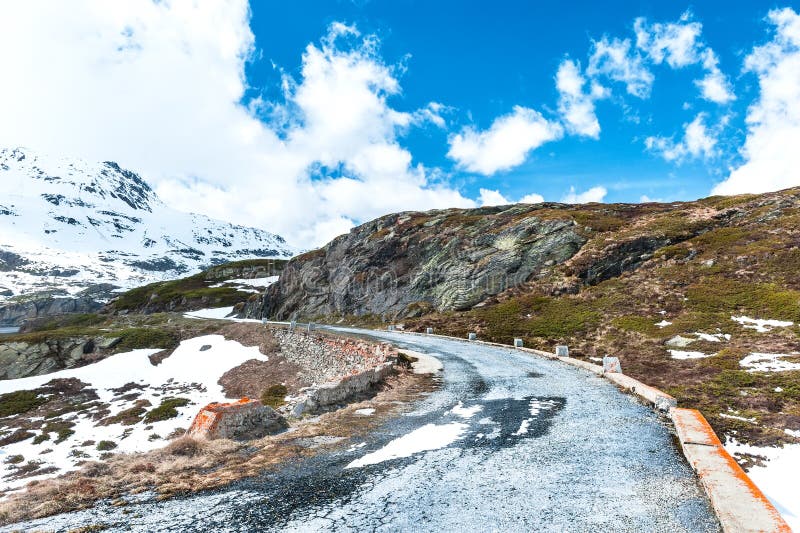 Simplon Pass, Italy stock image. Image of landscape, cloud - 32787891