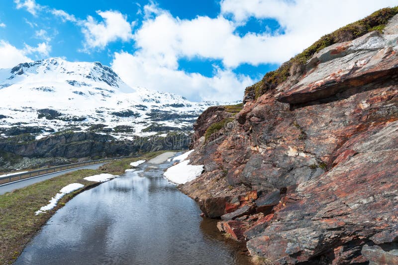 Simplon Pass, Italy stock image. Image of cold, simplon - 32787893