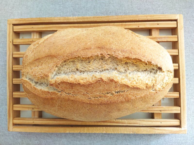 Simply Homemade Country Bread Stock Photo - Image of cake, produce ...