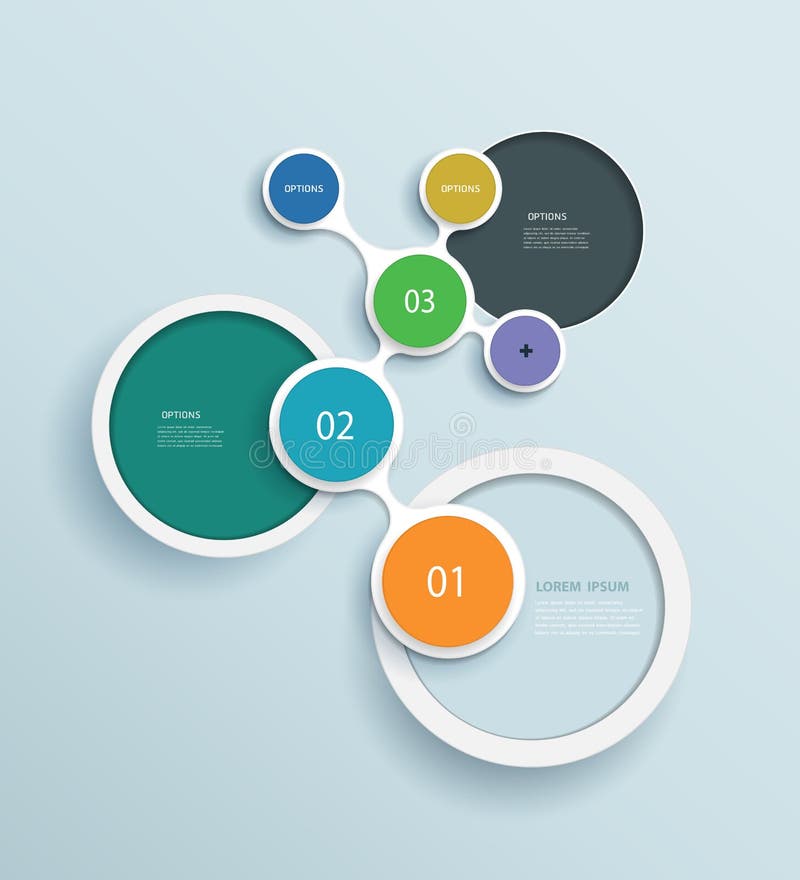 Simply Infographic Step by Step Vector Template Stock Vector ...