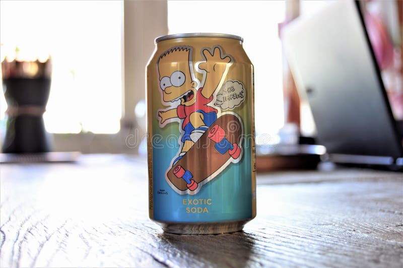 Simpsons Soda Can Picture. Image: 92237922