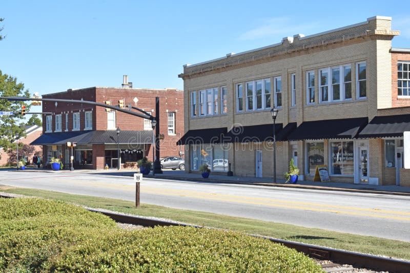 Simpsonville SC in Greenville County Editorial Image - Image of city ...