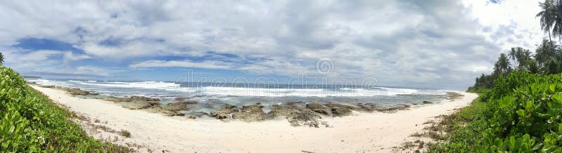 Simuk Island Beautiful Beach Stock Image - Image of winter, wall: 262058895