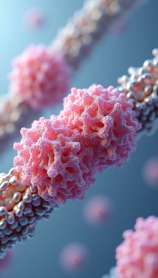 Simulated Cell Membrane Image Stock Image - Image of anatomy, cellular ...