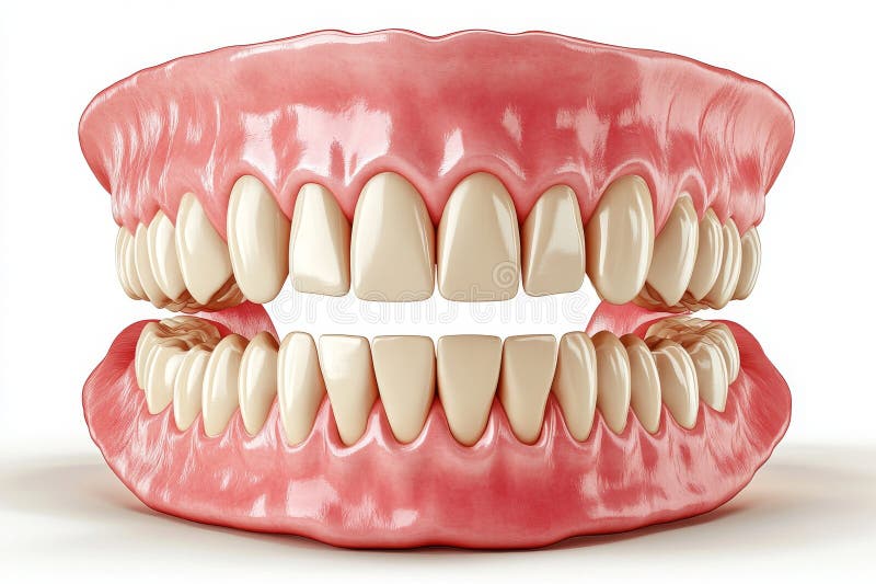 A Simulated Model of a Human Jaw or Oral Cavity for Dental Use Stock ...