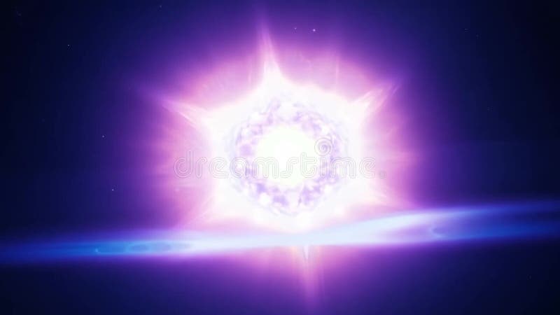 Colorful Supernova Explosion in Space. Brilliant Supernova Explosion ...