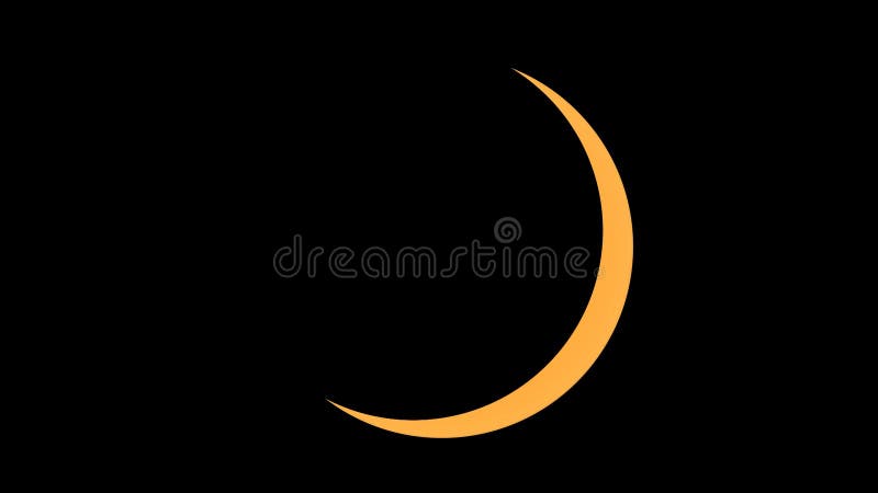 Simulation and Animation of Total Solar Eclipse Sunlight on Black ...