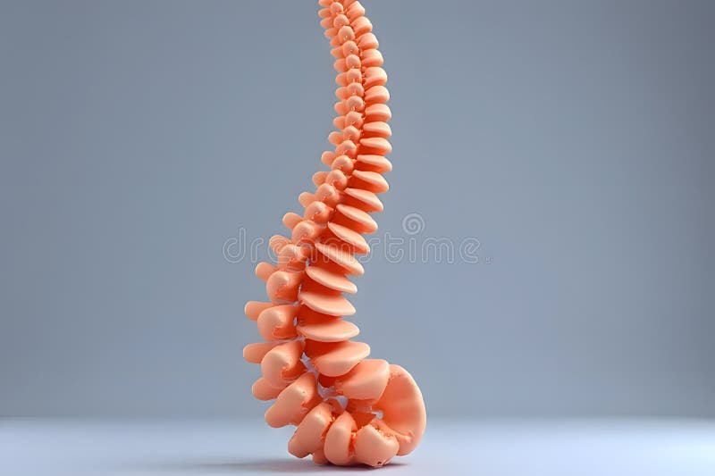 A Simulation of the Human Spine Created by AI for Study and Treatment ...