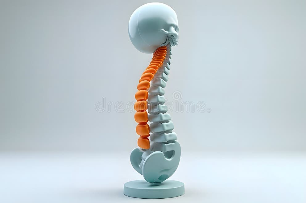 A Simulation of the Human Spine Created by AI for Study and Treatment ...