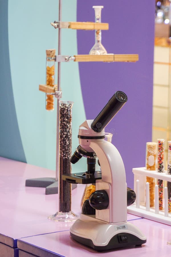 Simulation Science Laboratory Stock Photo - Image of iron, corn: 219254440