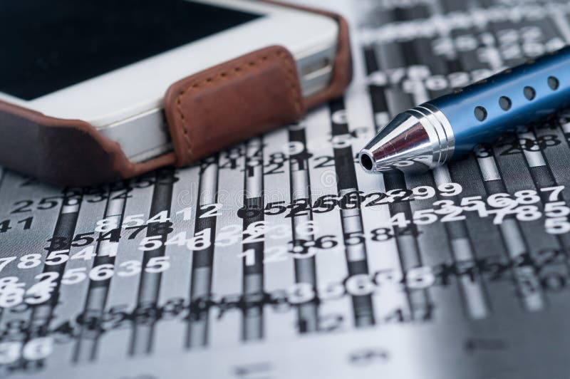 Study of Financial Opportunities Stock Photo - Image of growth, bonds ...