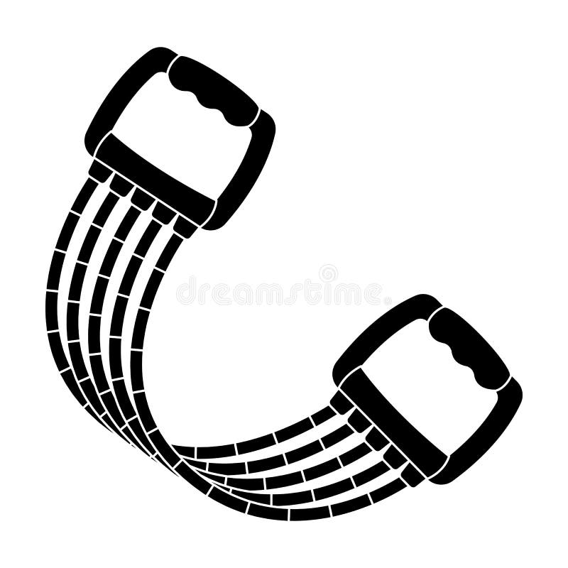 Simulator for Hands on a Spring Mechanism.Gym and Workout Single Icon ...