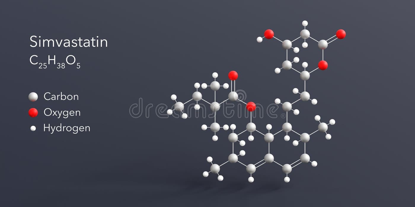 Simvastatin Molecule Stock Illustrations – 20 Simvastatin Molecule ...