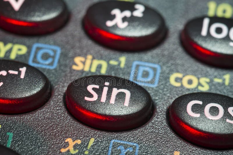 Trigonometry math stock image. Image of button, math - 48256219
