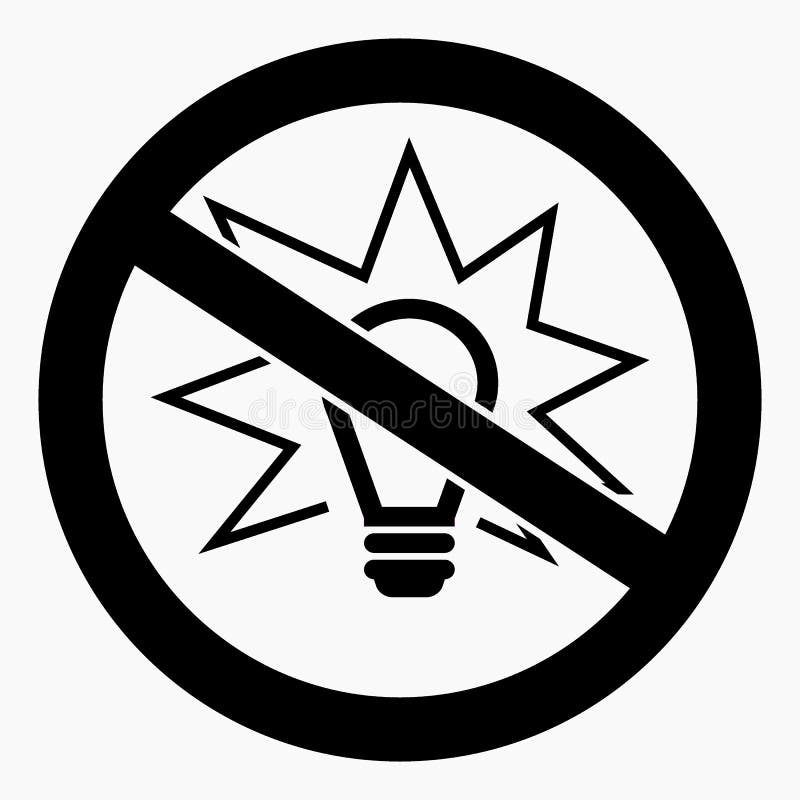 Sin luz stock de ilustración. Ilustración de icono, casero - 259668181