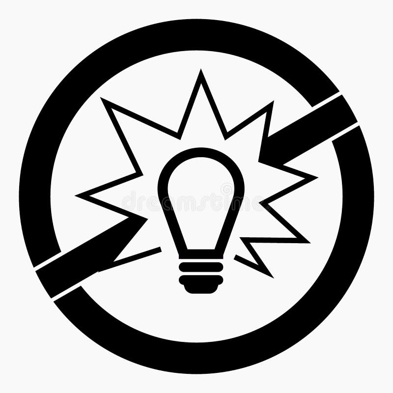 Sin luz ilustración del vector. Ilustración de elegante - 260451000