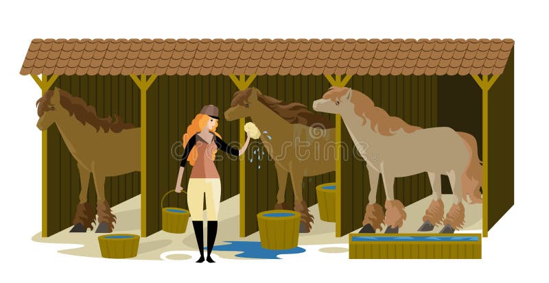 Stables Stock Illustrations – 1,486 Stables Stock Illustrations ...