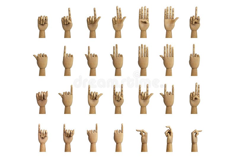 Sinais de mão foto de stock. Imagem de atenção, sugestão - 23414596