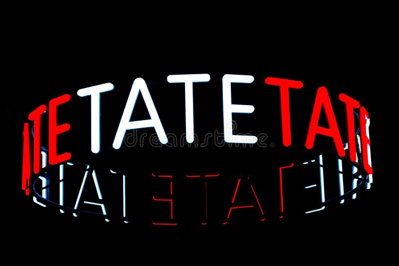 Sinalização Da Galeria De Arte Tate Modern Imagem de Stock Editorial ...