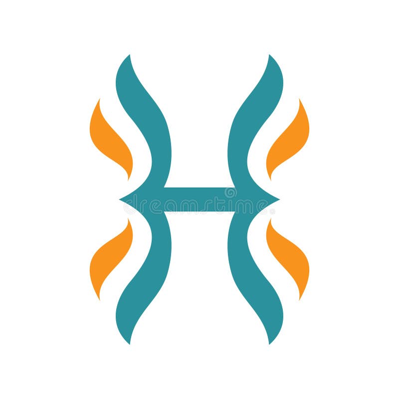 Sinal da letra H ilustração do vetor. Ilustração de idéia - 116868271