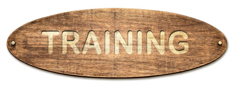 Street Sign to Training foto de stock. Imagem de tutoria - 147768838