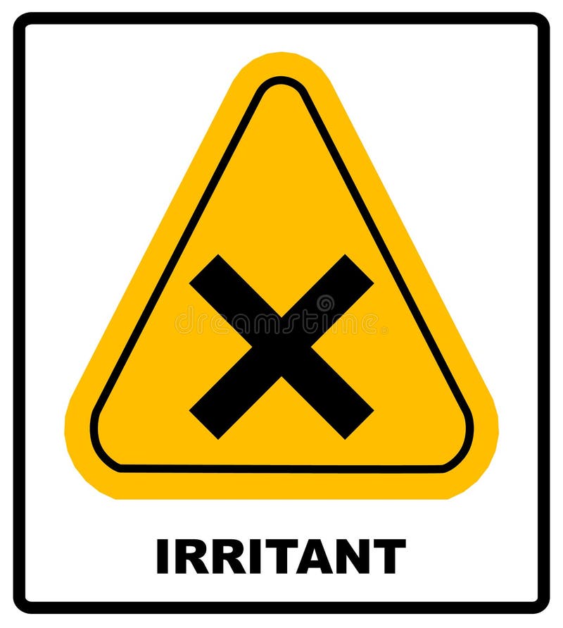 Sinal Do Irritante Do Vetor Ilustração do Vetor - Ilustração de ...