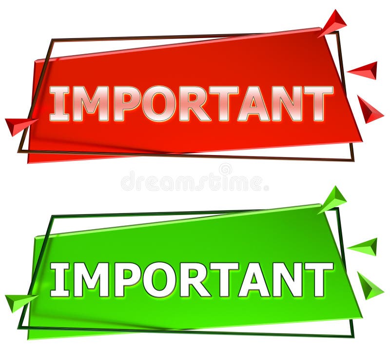 Sinal importante ilustração stock. Ilustração de papel - 112484155