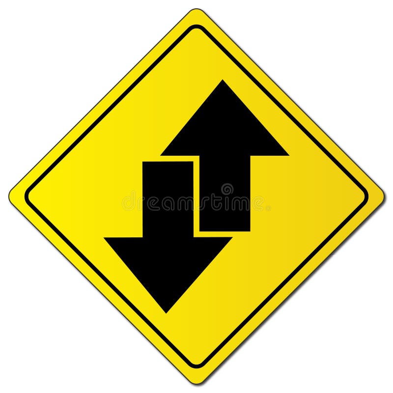 Sinal Preto Da Seta Direcional Ilustração do Vetor - Ilustração de ...