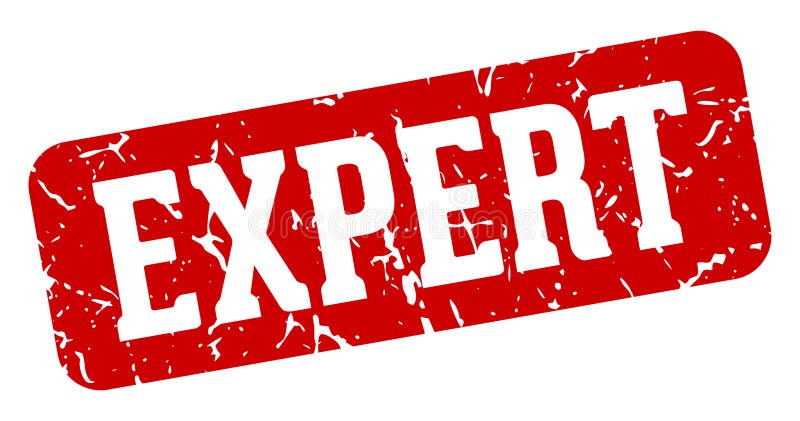 Sinal Retangular De Perito. Carimbo De Perito Ilustração do Vetor ...