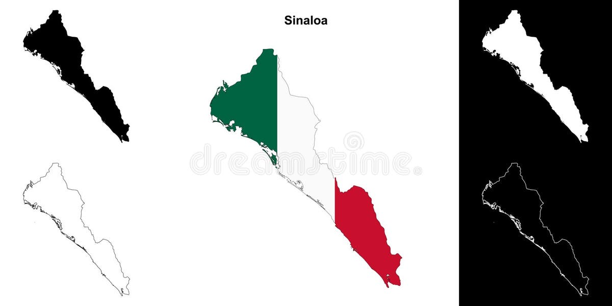 Sinaloa Map Stock Illustrations – 204 Sinaloa Map Stock Illustrations ...
