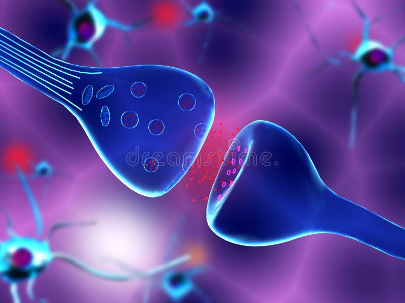 Sinapsi illustrazione di stock. Illustrazione di micro - 44550623