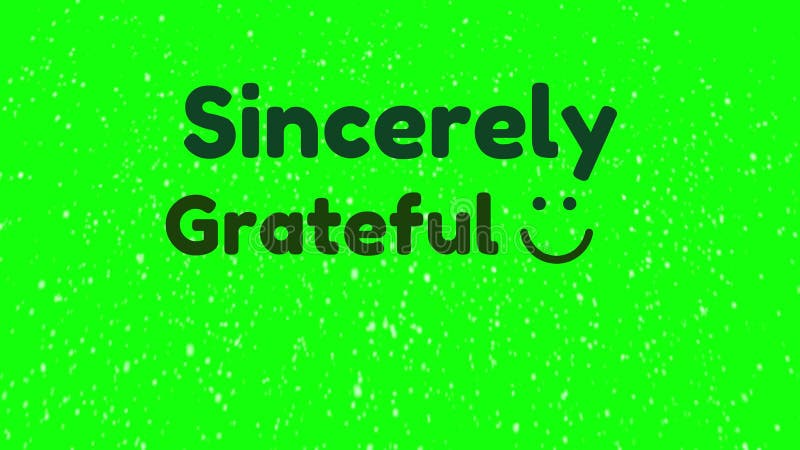 Sincerely Grateful: AI-Generated Green Screen Stock Footage - Video of ...