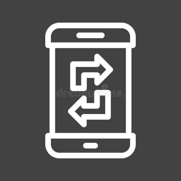 Sincronice stock de ilustración. Ilustración de dispositivo - 82512522