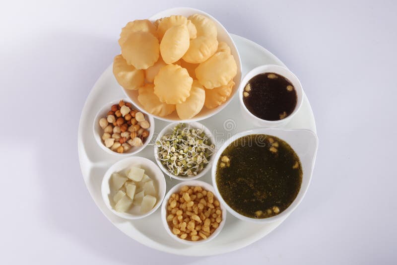 Sindhi Panipuri Oder Bombay Panipuri Oder Gol Gappa Oder Chaat ...
