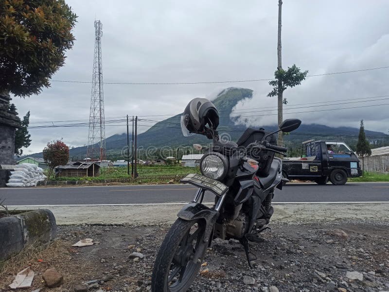 Sindoro mountain editorial stock photo. Image of sindoro - 261602208