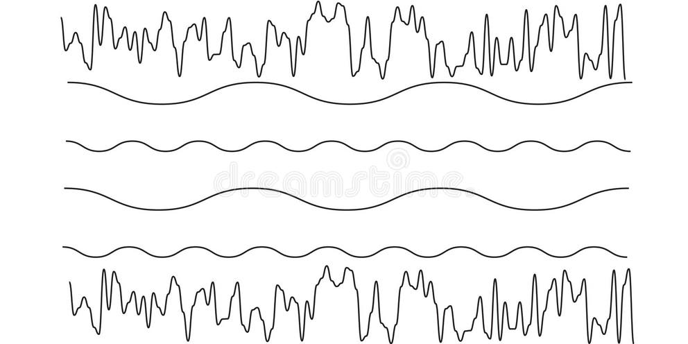 Sine Wave, Superimposed Waves, Sinusoidal Waves, Wave Superposition ...