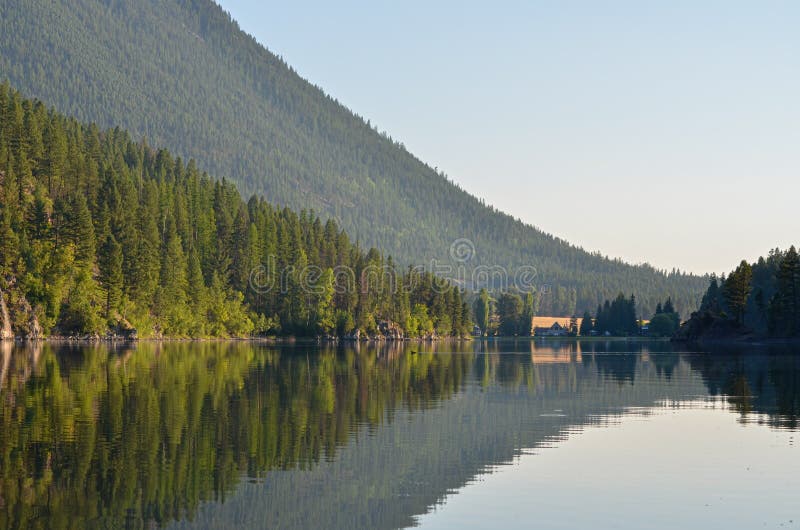 Since View of a Lake in Canada Stock Photo - Image of autumn, columbia ...