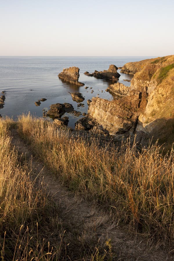 El Mar Negro En Sinemorec, Bulgaria En Agosto De 2016 Foto de archivo ...
