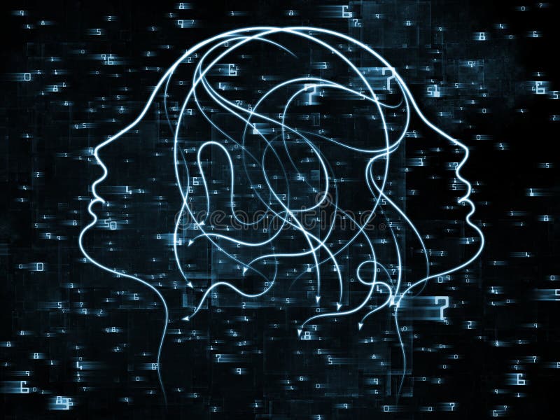 Icono De Sinergia Humana Colaboración En El Trabajo Ilustración del ...