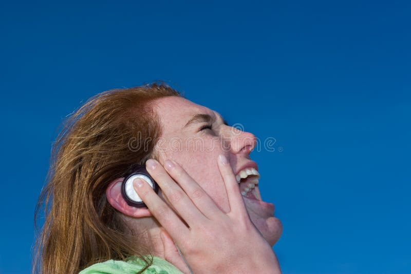 Sing Along stock image. Image of female, music, shouting - 3441743