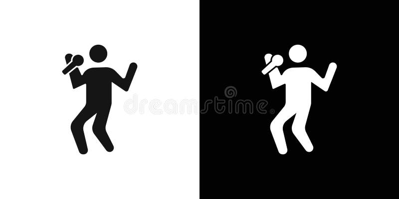 Sing icon logo set vector stock vector. Illustration of vector - 332933959