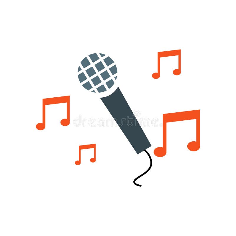 Sing Icon Vector Sign and Symbol Isolated on White Background, Sing ...