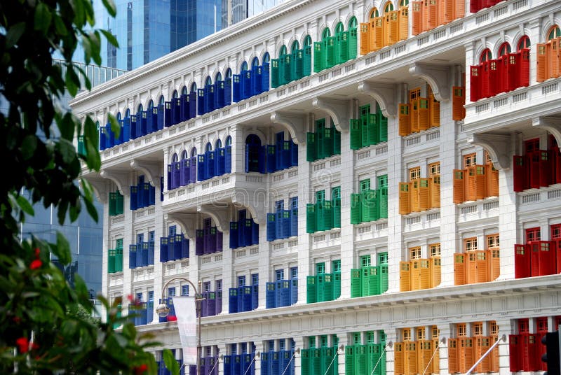 Singapore: 1934 MICA Building Stock Image - Image of street, mica: 8491079