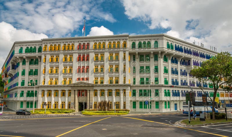 Singapore Building editorial stock photo. Image of evora - 89806373