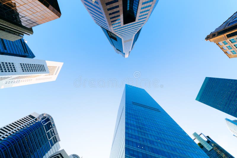 Singapore CBD stock photo. Image of modern, development - 74795640