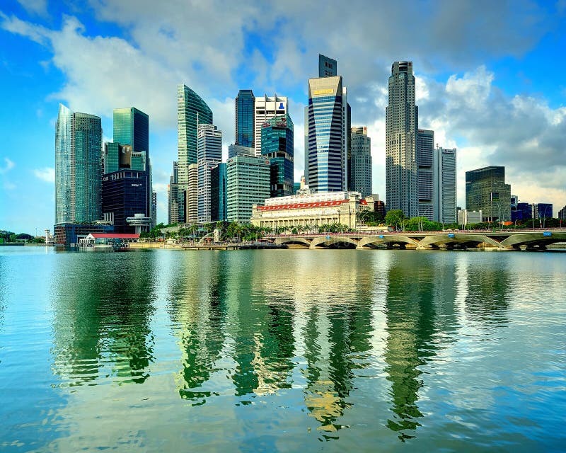 Singapore City Centre or Central Area Editorial Stock Image - Image of ...