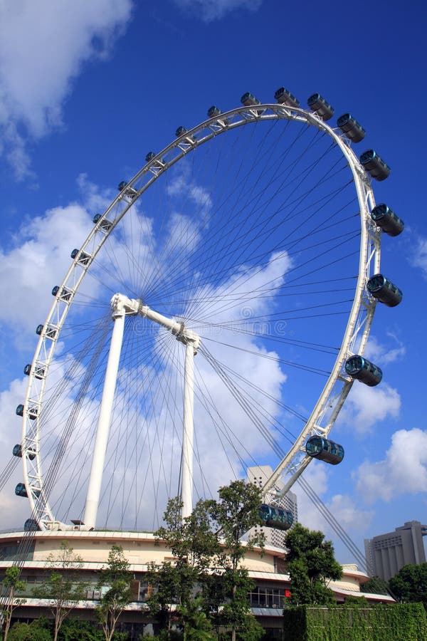 Singapore Flyer stock image. Image of observation, flyer - 50526039