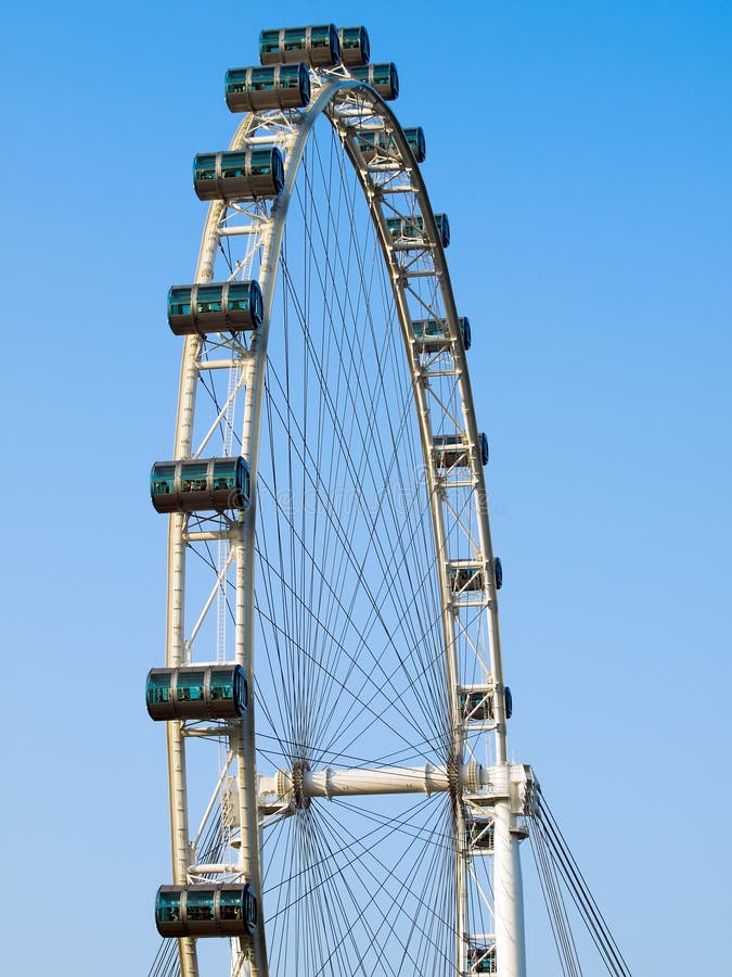 Singapore Flyer stock image. Image of clear, travel, landmark - 5238305