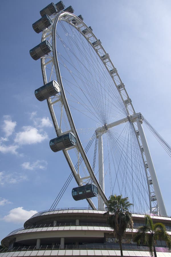 Singapore Flyer Ferris Wheel in Singapore Editorial Image - Image of ...