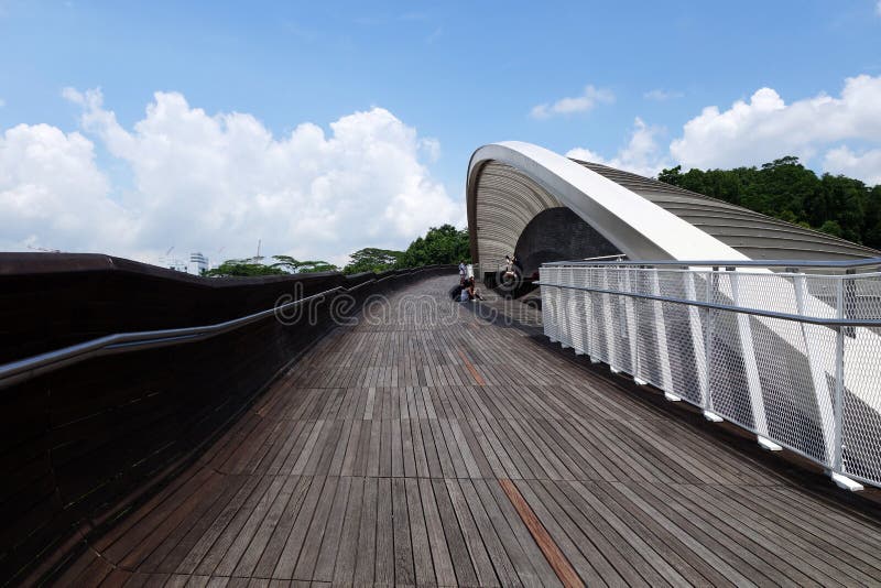 Singapore Henderson Wave Bridge Editorial Photo - Image of sunrise ...